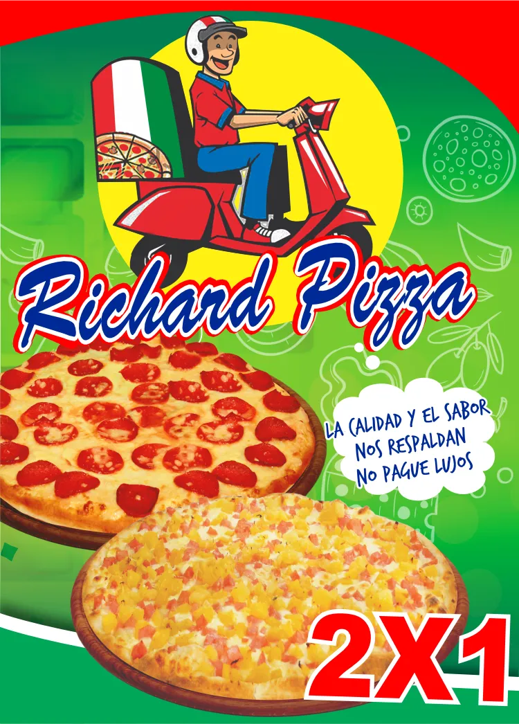Richard pizza | la calidad y el sabor nos respaldan